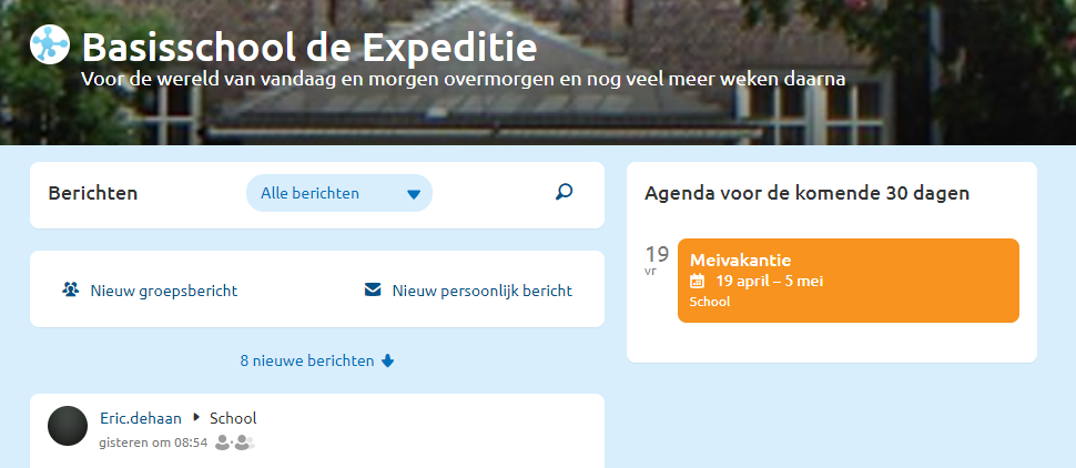 Meldingen van berichten in mijn notificatiecentrum – Social Schools
